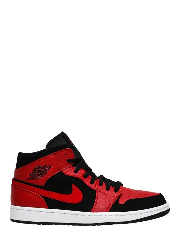 JORDAN 1 Mid Sneakers - Red