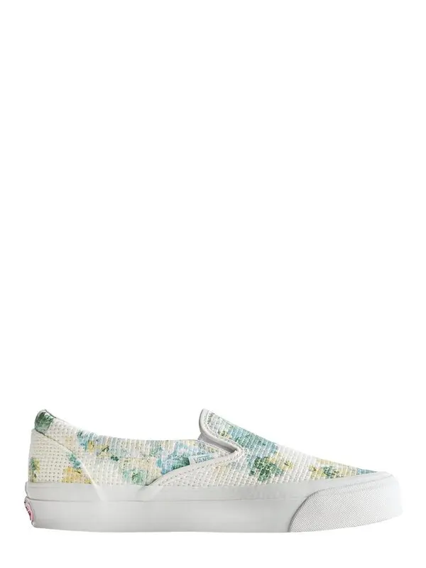 VANS Kith X Og Classic Slip-on Lx 'vintage Roses - Cream