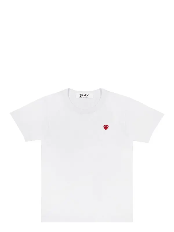 Play Comme Des Garcon Little Heart T-shirt - White