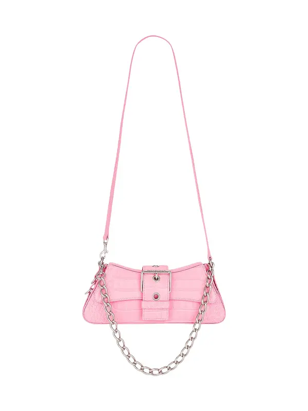 Balenciaga Small Lindsay Shoulder Bag - Pink