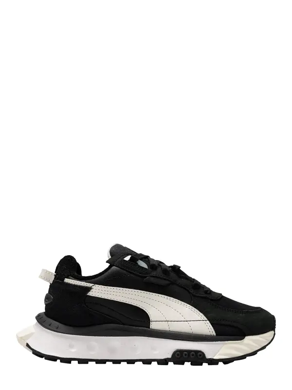 PUMA Wild Rider Premium Sneakers - Black