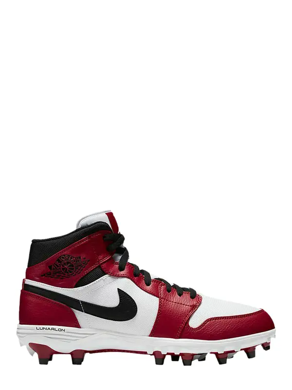 JORDAN 1 Mid Td Cleat - Red