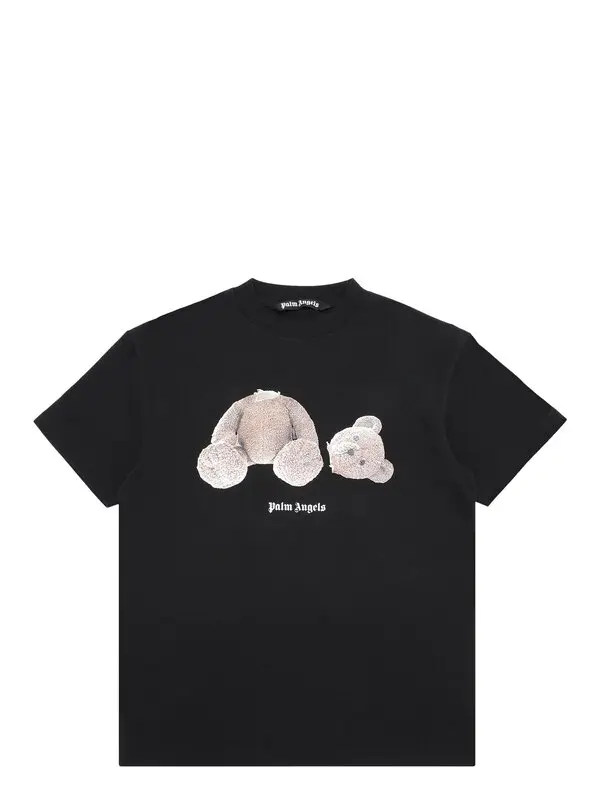 Palm Angels Bear Short-sleeve Tee /brown - Black