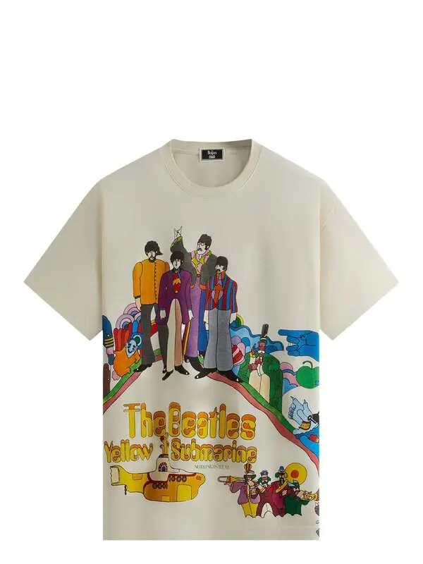 Kith For The Beatles Vintage Tee - Cream