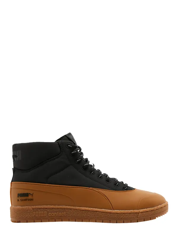 PUMA Maison Kitsune X Ralph Sampson 70 Mid Sneakers - Black