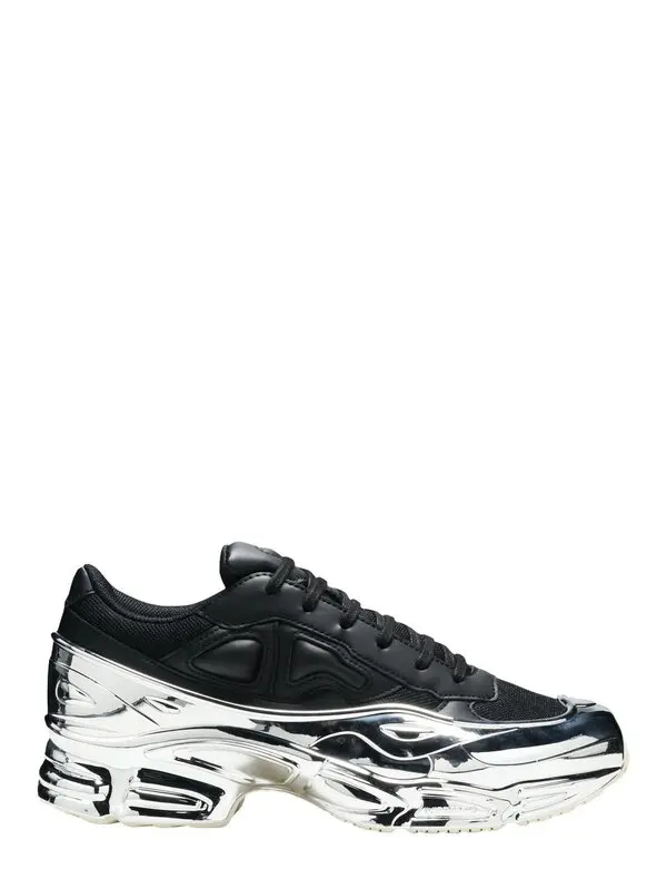 Adidas X Raf Simons Ozweego Mirrored Sneakers - Black