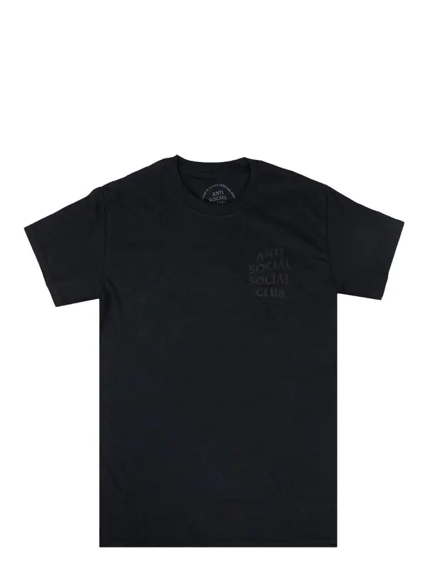 ANTI SOCIAL SOCIAL CLUB Dramatic Kkoch Short-sleeve T-shirt - Black