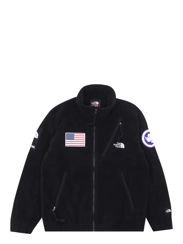 Supreme X The North Face Trans Antarctica Expedition Fleece Jacket - Black