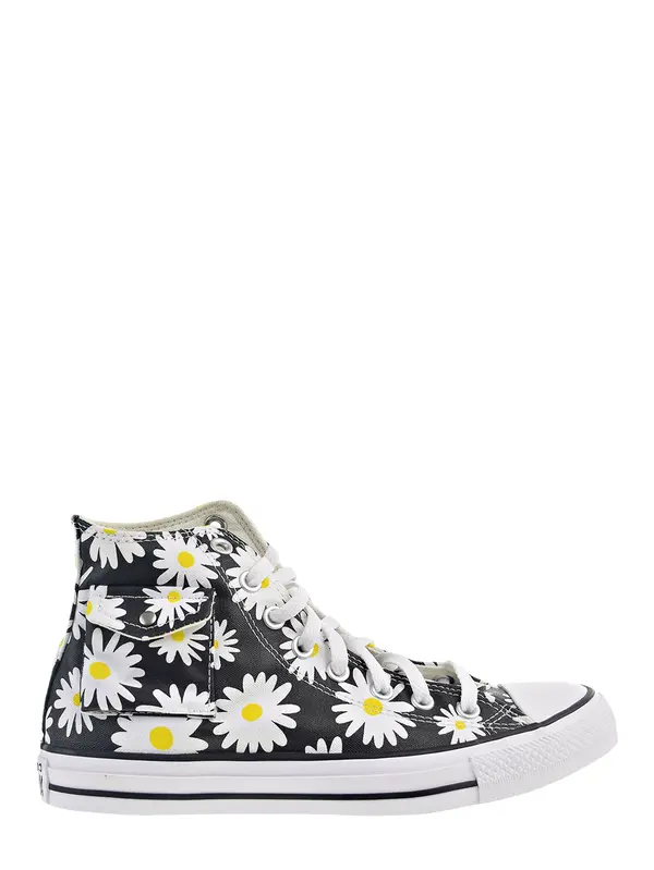 CONVERSE Chuck Taylor All Star Pocket High Floral - Black