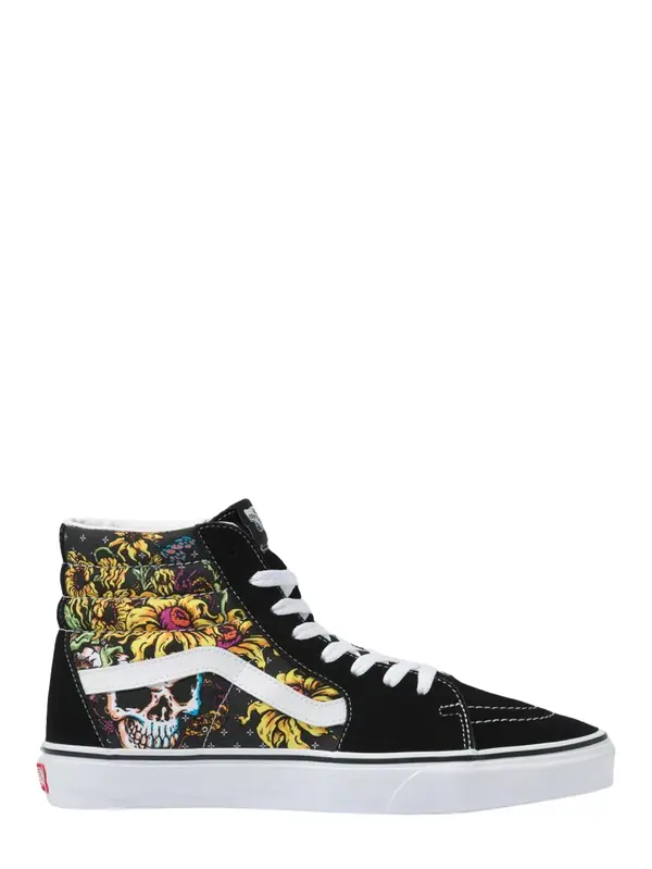 VANS Sk8-hi Beauty Skull Sneakers - Black