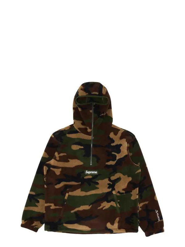 Supreme X Polartec Facemask Half Zip Pullover - Multicolor