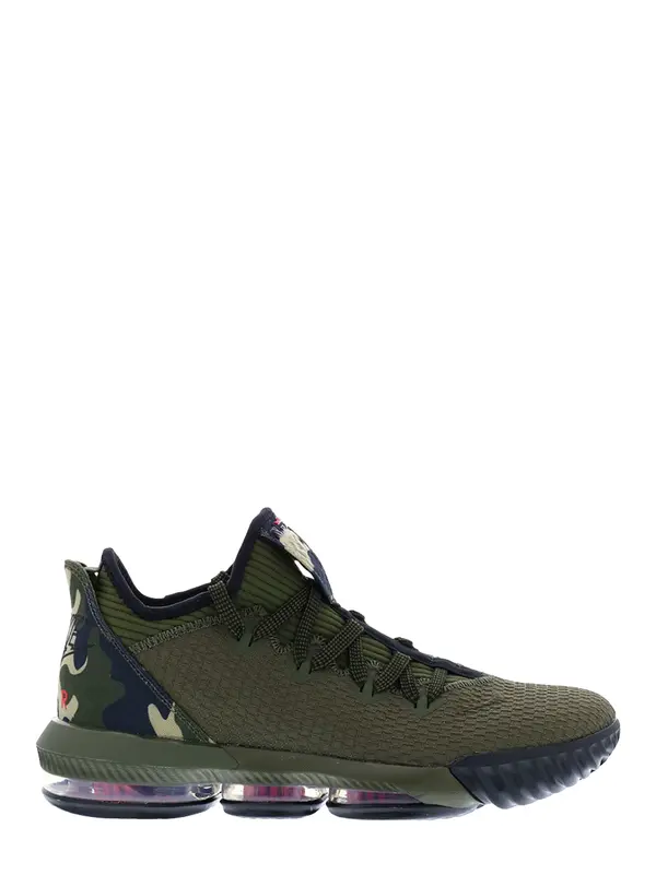 Nike Lebron 16 Low 'camo' Sneakers - Green