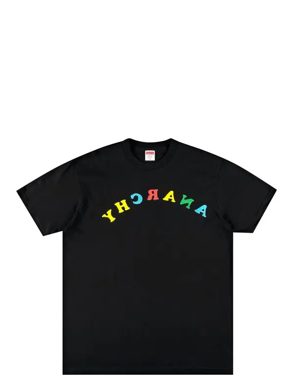Supreme X Jamie Reid Anarchy Tee - Black