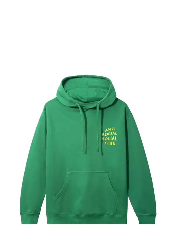 ANTI SOCIAL SOCIAL CLUB Mind Games 21 Hooded Sweatshirt - Green