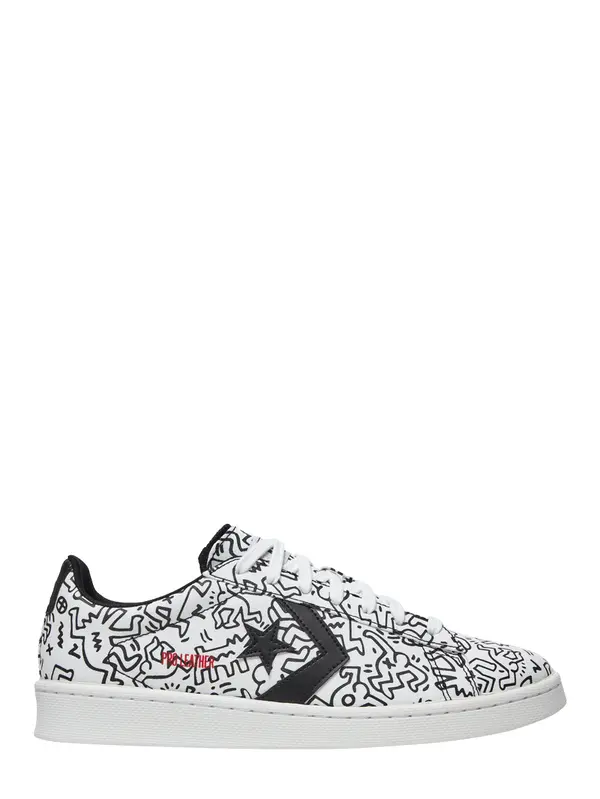 CONVERSE Keith Haring X Pro Leather Low - White