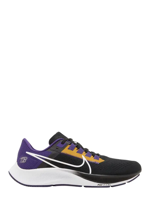 Nike Nfl X Air Zoom Pegasus 38 'baltimore Ravens' Sneakers - Black