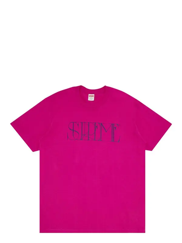 Supreme Trademark Tee - Pink