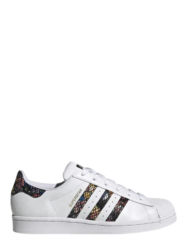 Adidas Superstar Floral Twist Stripes - Black