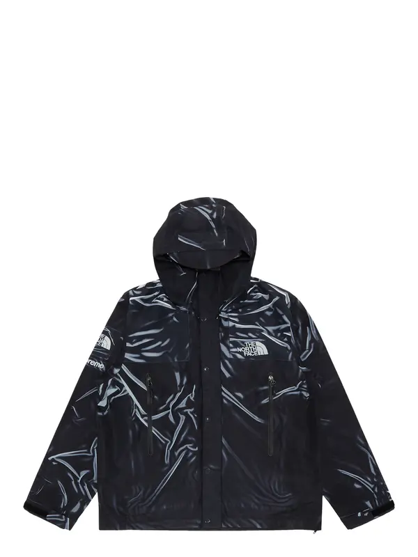 Supreme X The North Face Printed Taped Seam Shell Jacket - Black