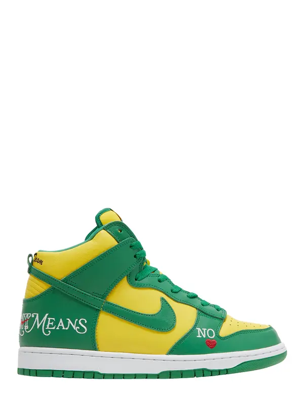 Nike Supreme X Dunk High Sb - Green