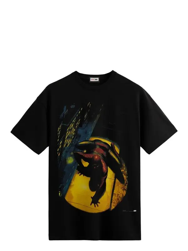 Kith For Spider-man Spotlight Tee - Black