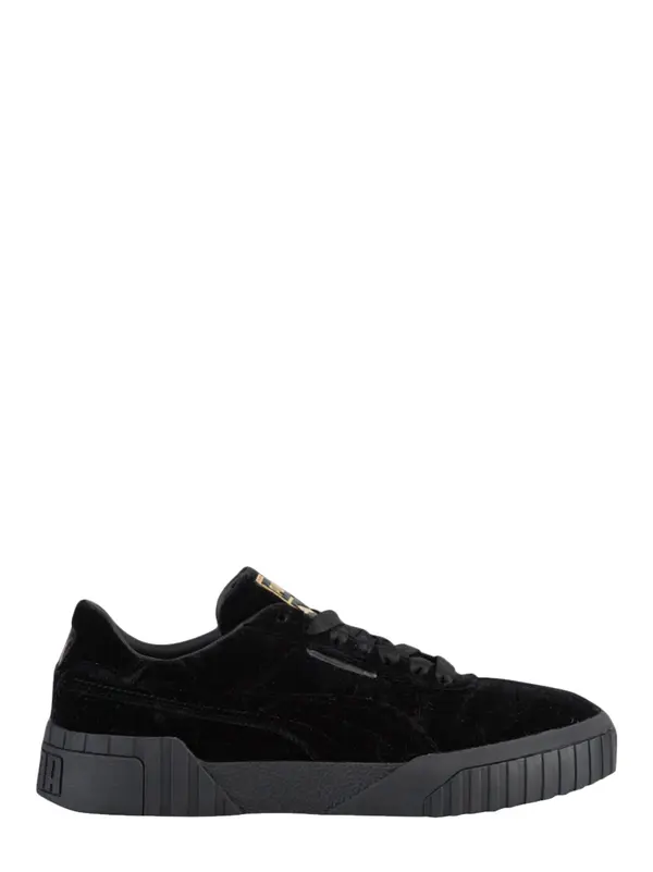PUMA Cali Velvet Sneakers - Black