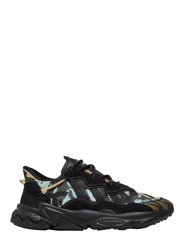 Adidas Ozweego Camo Sneakers - Black