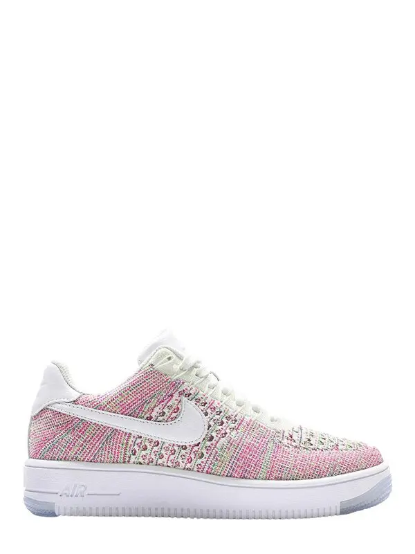Nike Force 1 Flyknit Low Sneakers - White