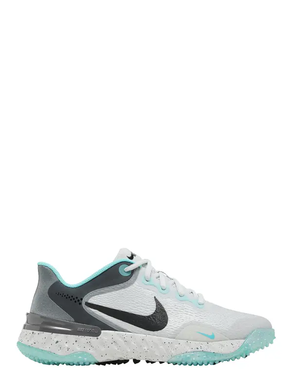 Nike Alpha Huarache Elite 3 Turf Sneakers - Grey