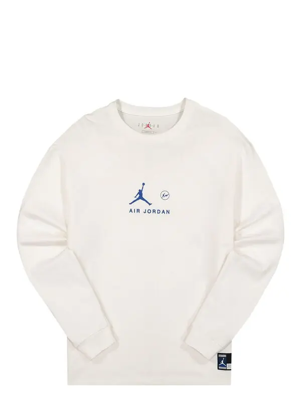 JORDAN X Fragment Long-sleeve T-shirt - White