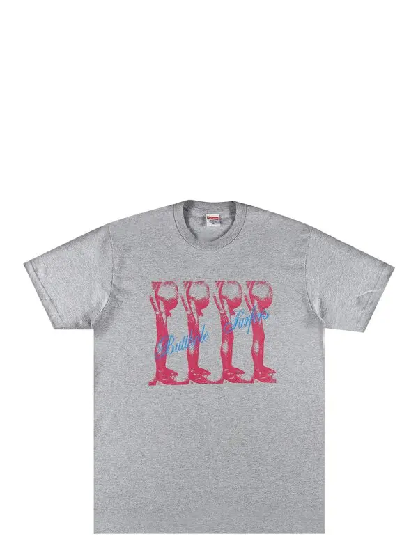 Supreme X Butthole Surfers Tee 'heather - Grey