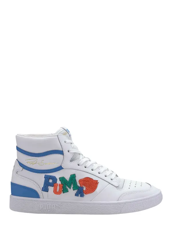 PUMA Ralph Sampson Mid Badges Sneakers - White