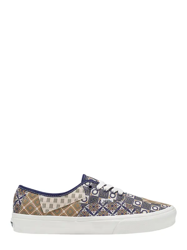 VANS Authentic Geometric Patchwork Sneakers - Blue