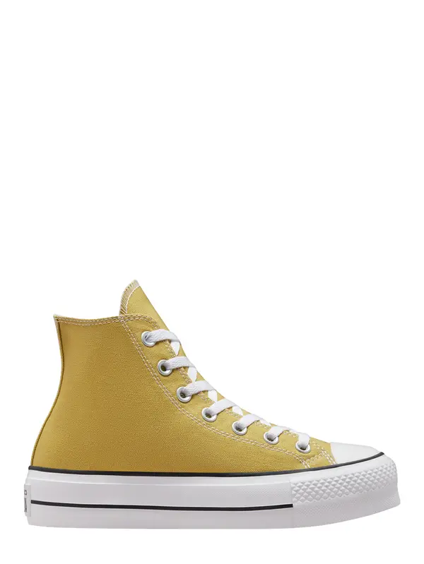 CONVERSE Chuck Taylor All Star Lift Platform High Sneakers - Gold