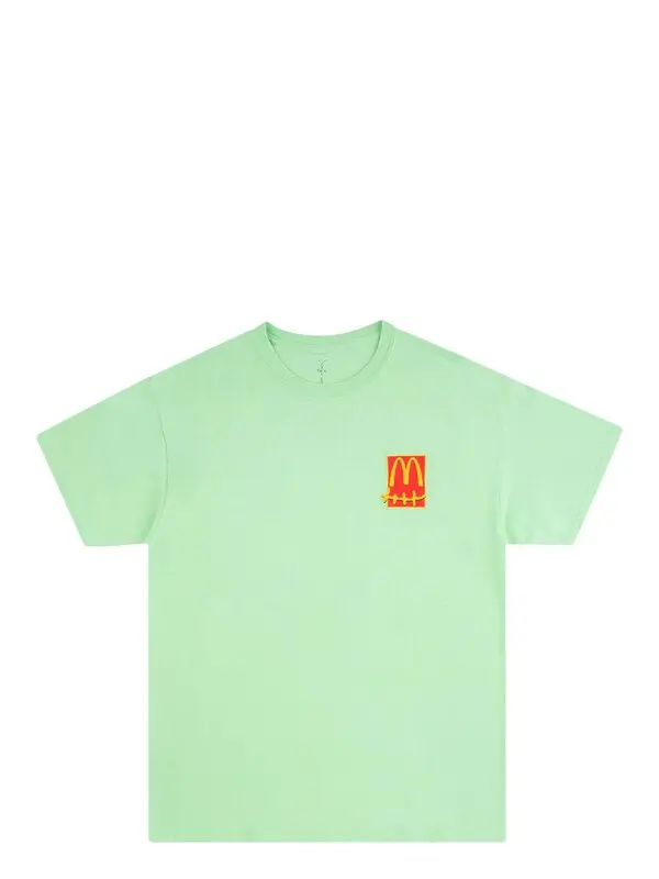 CACTUS JACK BY TRAVIS SCOTT X Mcdonald's Action Figure Series Iv T-shirt 'mint - Teal