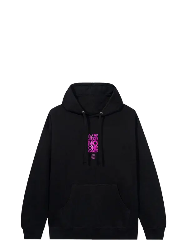 ANTI SOCIAL SOCIAL CLUB No1 Curr Hoodie - Black