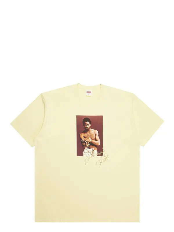 Supreme Al Green Tee 'pale - Yellow