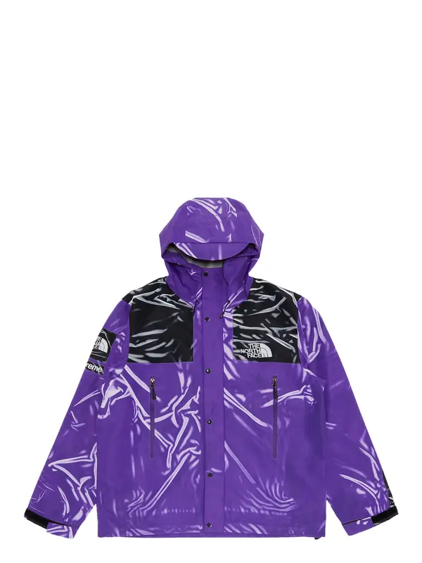 Supreme X The North Face Printed Taped Seam Shell Jacket - Purple