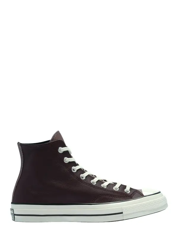 CONVERSE Chuck 70 Leather High Top Sneakers - Black
