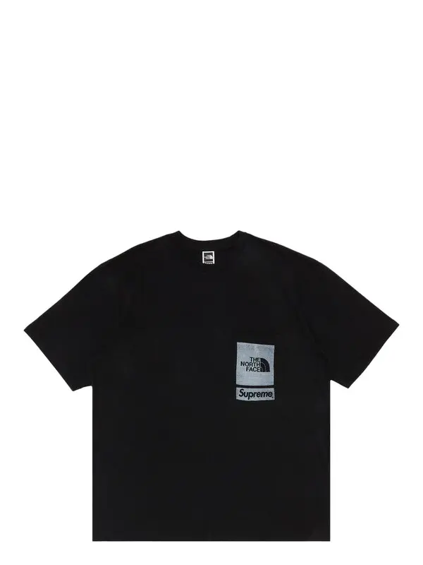 Supreme X The North Face Printed Pocket Tee - Black