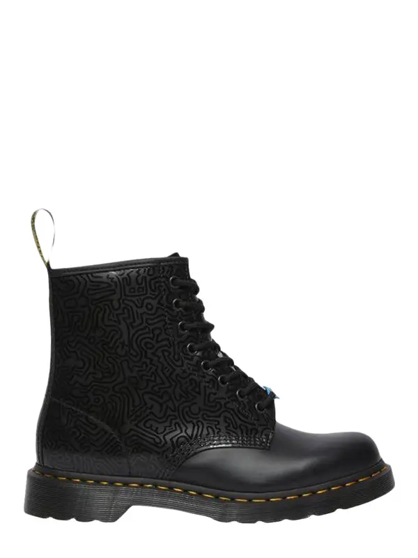 Dr. Martens Keith Haring 1460 Boots - Black