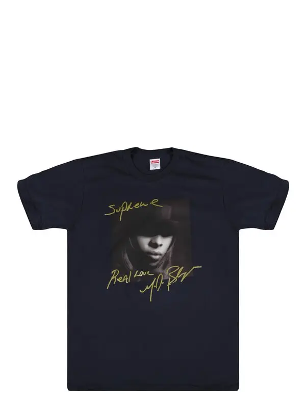 Supreme Mary J. Blige T-shirt 'navy - Blue