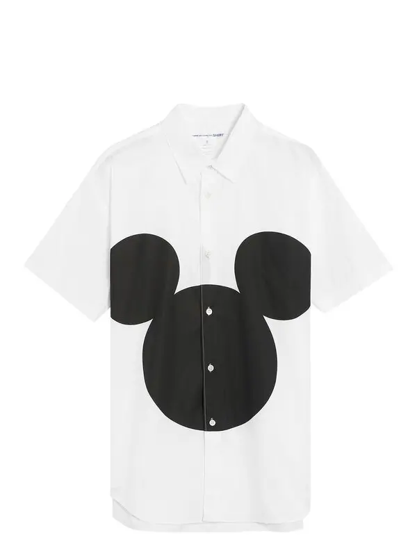 Comme Des Garçons Woven Shirt - White