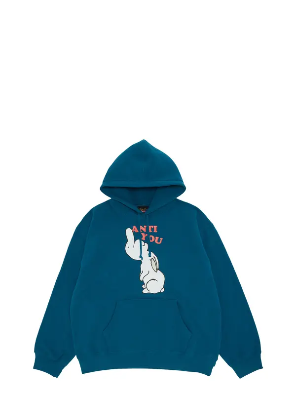 Supreme X Undercover Anti You Hooded Sweatshirt - Blue