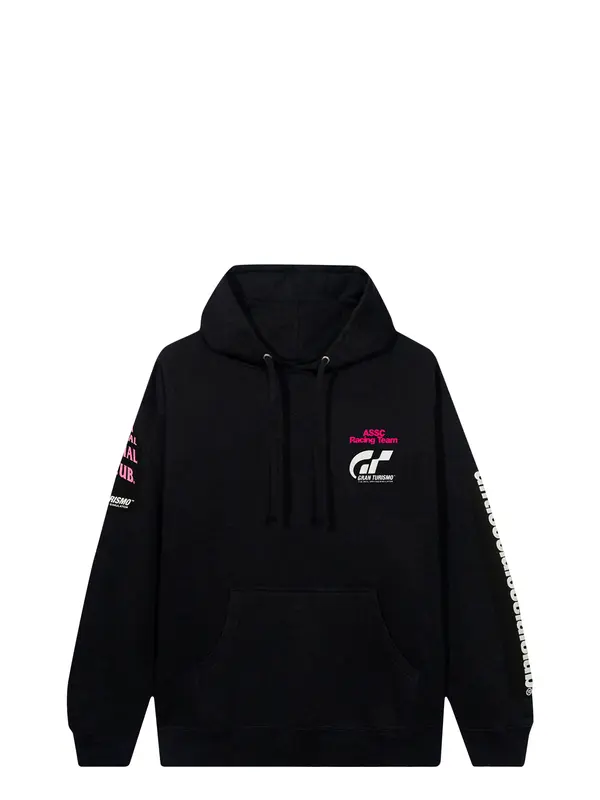 ANTI SOCIAL SOCIAL CLUB X Gran Turismo Hooded Sweatshirt - Black