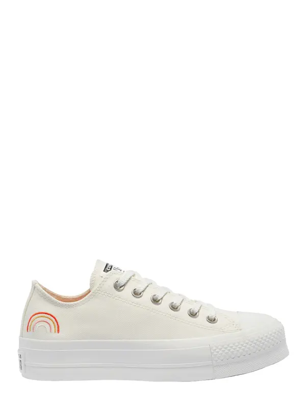 CONVERSE Chuck Taylor All Star Platform Low Top Sneakers - White