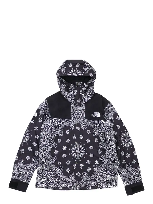 Supreme X The North Face Bandana Mountain Jacket - Black