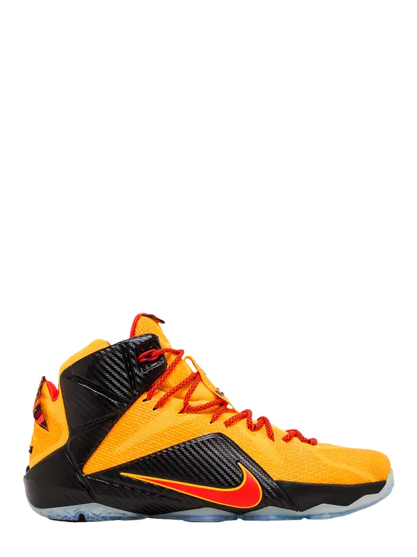 Nike Lebron 'cle' High-top Sneakers - Orange