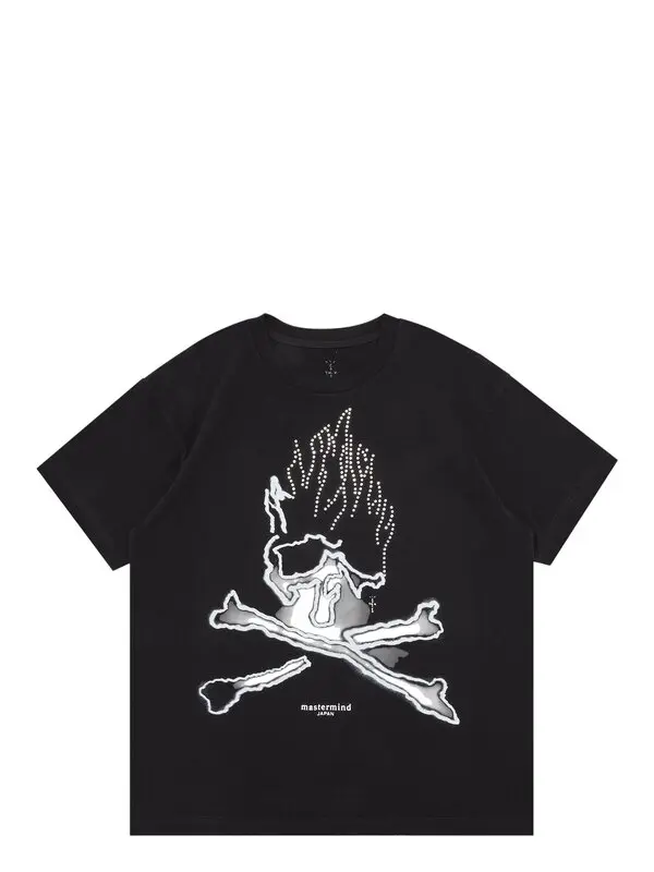 CACTUS JACK BY TRAVIS SCOTT For Mastermind Skull Tee - Black