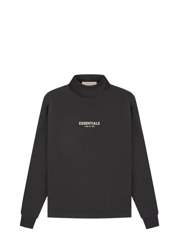 Fear Of God Relaxed Mockneck - Black